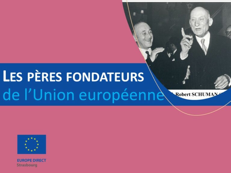 Les pères fondateurs de l’Union européenne | Strasbourg Europe