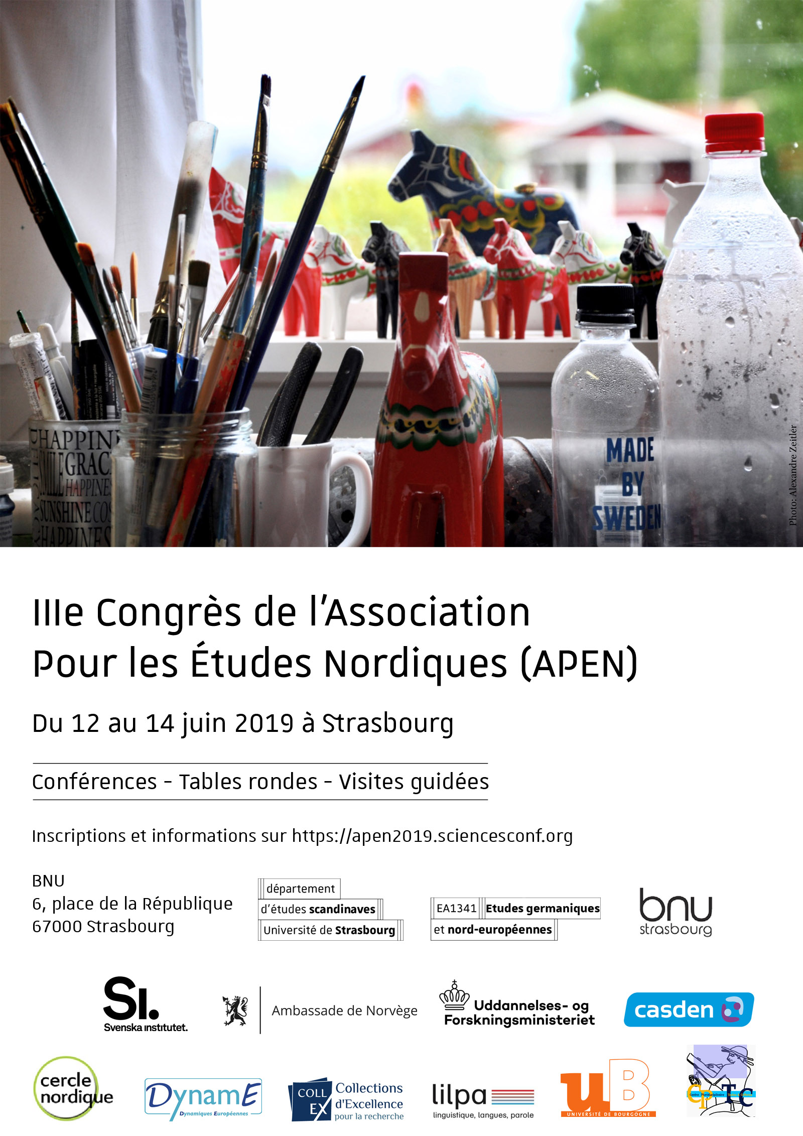 IIIe Congrès de l’Association pour les Études Nordiques | Strasbourg Europe