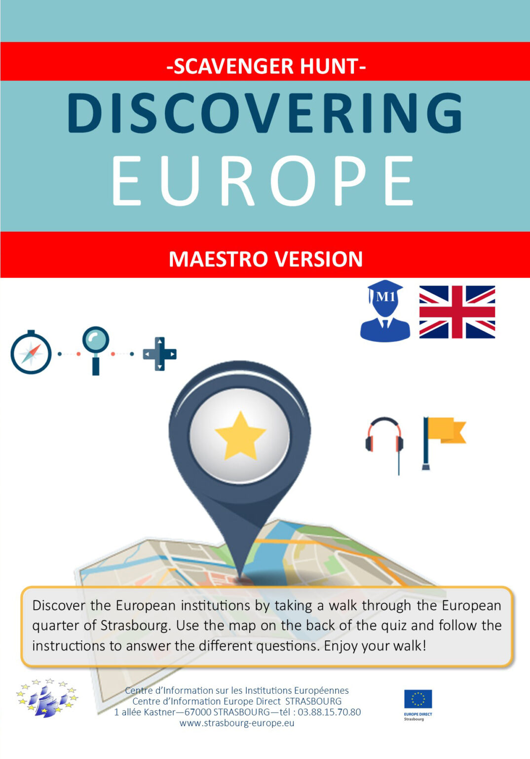 The scavenger hunt “Discovering Europe” for individuals and groups ...