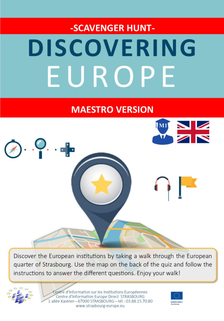 The scavenger hunt “Discovering Europe” for individuals and groups ...