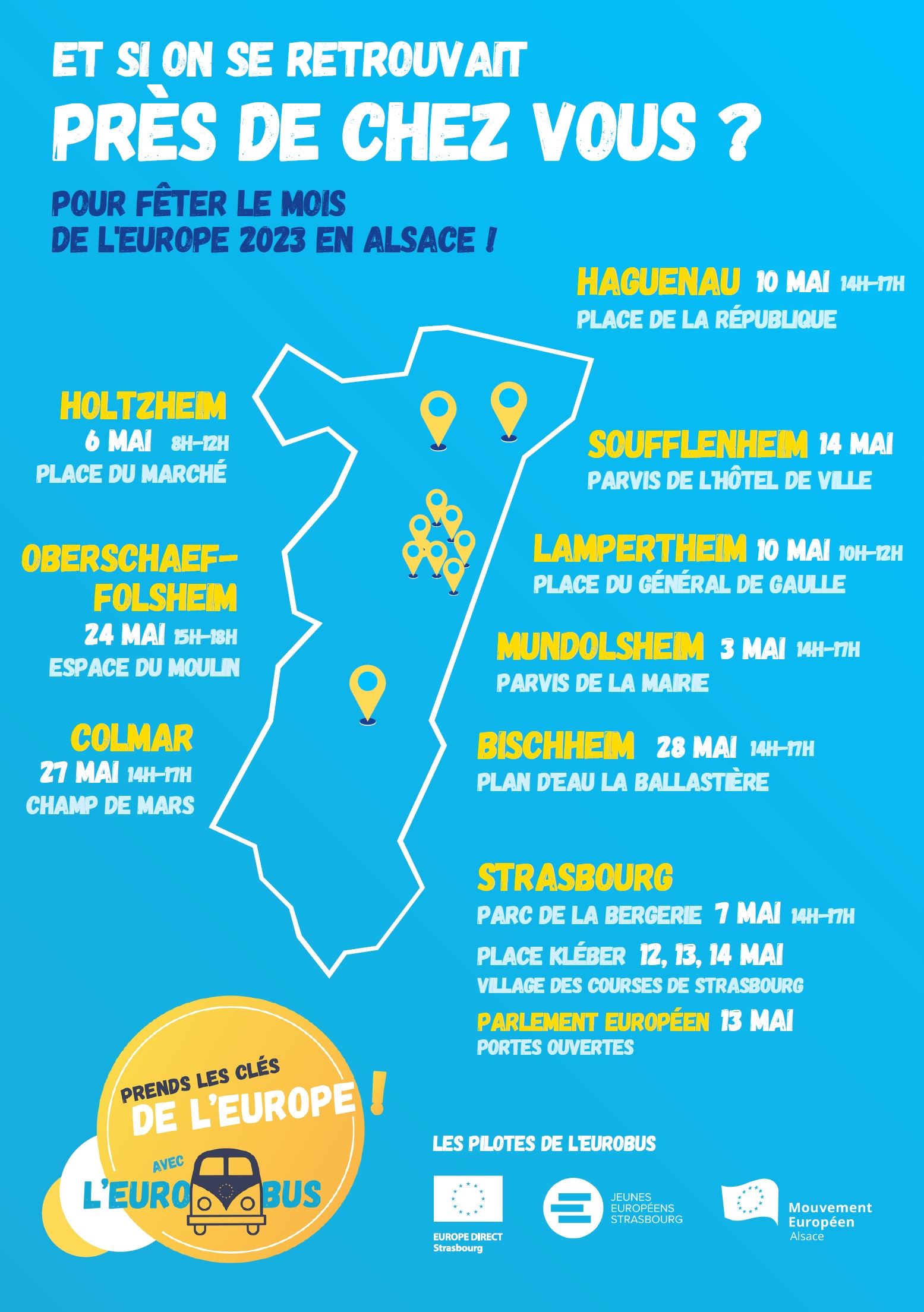 Eurobus 2023 : du 3 au 28 mai 2023 | Strasbourg Europe